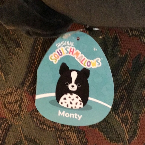 Squishmallows | Toys | Monty The Border Collie Is A Black Squishmallow ...